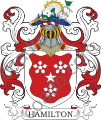 Hamilton Family Crest, Coat of Arms and Name History