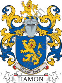 Hamon Family Crest, Coat of Arms and Name History