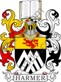 Harmer Family Crest, Coat of Arms and Name History
