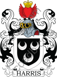 Harris Family Crest, Coat of Arms and Name History