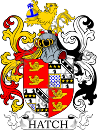 Hatch Family Crest, Coat of Arms and Name History