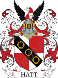 Hatt Family Crest, Coat of Arms and Name History