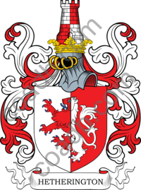 Hetherington Family Crest, Coat of Arms and Name History