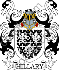 Hillary Family Crest, Coat of Arms and Name History