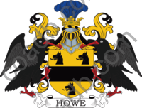 Howe Family Crest, Coat of Arms and Name History