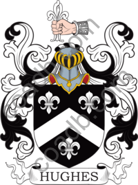 Hughes Family Crest, Coat of Arms and Name History