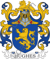 Hughes Family Crest, Coat of Arms and Name History