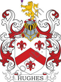 Hughes Family Crest, Coat of Arms and Name History