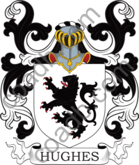 Hughes Family Crest, Coat of Arms and Name History