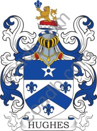 Hughes Family Crest, Coat of Arms and Name History