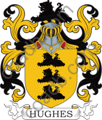 Hughes Family Crest, Coat of Arms and Name History