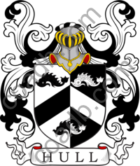 Hull Family Crest, Coat of Arms and Name History