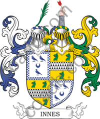 Innes Family Crest, Coat of Arms and Name History