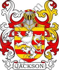 Jackson Family Crest, Coat of Arms and Name History