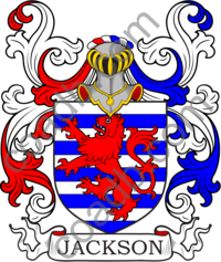 Jackson Family Crest, Coat of Arms and Name History