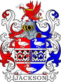 Jackson Family Crest, Coat of Arms and Name History
