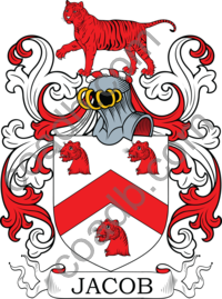 Jacob Family Crest, Coat of Arms and Name History