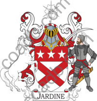 Jardine Family Crest, Coat of Arms and Name History