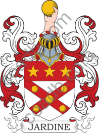 Jardine Family Crest, Coat of Arms and Name History