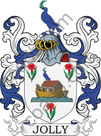 Jolly Family Crest, Coat of Arms and Name History