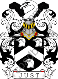 Just Family Crest, Coat of Arms and Name History