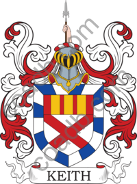 Keith Family Crest, Coat of Arms and Name History