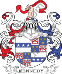 Kennedy Family Crest, Coat of Arms and Name History