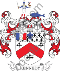 Kennedy Family Crest, Coat of Arms and Name History