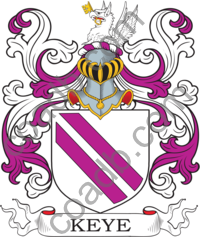 Key Family Crest, Coat of Arms and Name History