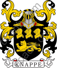 Knapp Family Crest, Coat of Arms and Name History