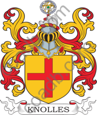 Knowles Family Crest, Coat of Arms and Name History