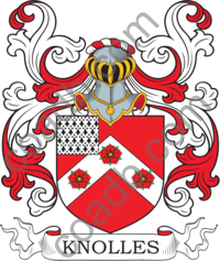 Knowles Family Crest, Coat of Arms and Name History