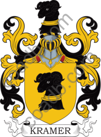 Kramer Family Crest, Coat of Arms and Name History