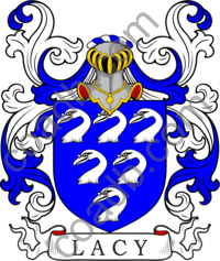 Lacy Family Crest, Coat of Arms and Name History