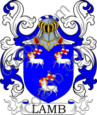 Lamb Family Crest, Coat of Arms and Name History