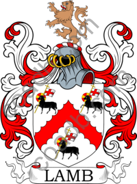 Lamb Family Crest, Coat of Arms and Name History