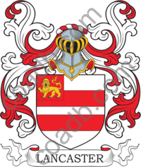 Lancaster Family Crest, Coat of Arms and Name History
