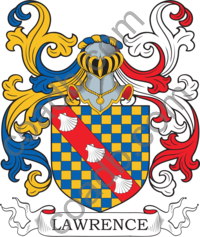 Lawrence Family Crest, Coat of Arms and Name History