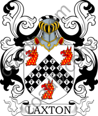 Laxton Family Crest, Coat of Arms and Name History
