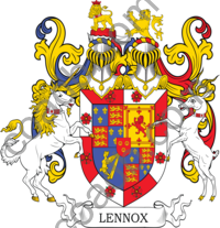 Lennox Family Crest, Coat of Arms and Name History
