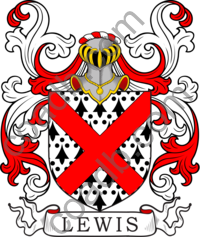 Lewis Family Crest, Coat of Arms and Name History