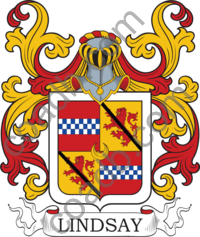 Lindsey Family Crest, Coat of Arms and Name History