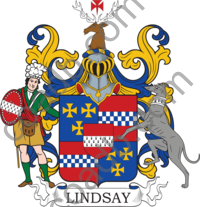 Lindsey Family Crest, Coat of Arms and Name History