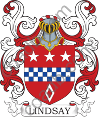 Lindsey Family Crest, Coat of Arms and Name History
