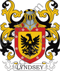 Lindsey Family Crest, Coat of Arms and Name History
