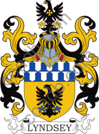 Lindsey Family Crest, Coat of Arms and Name History