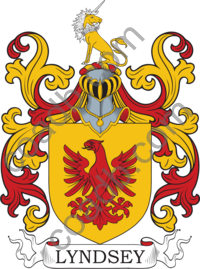 Lindsey Family Crest, Coat of Arms and Name History