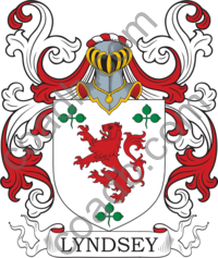 Lindsey Family Crest, Coat of Arms and Name History