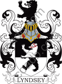 Lindsey Family Crest, Coat of Arms and Name History