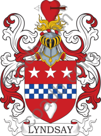 Lindsey Family Crest, Coat of Arms and Name History